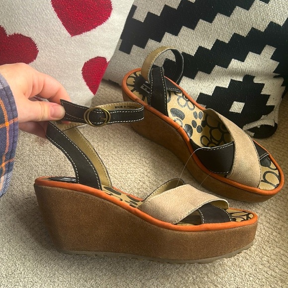 Fly London | Shoes | Fly London Suede Comfort Sandals | Poshmark